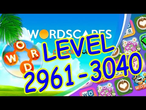WordScapes Level 2961-3040 Answers | Fall - YouTube