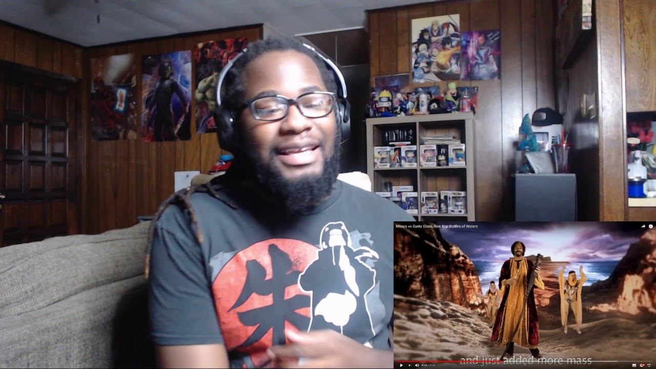 Moses vs Santa Claus. Epic Rap Battles of History [Reaction] - YouTube