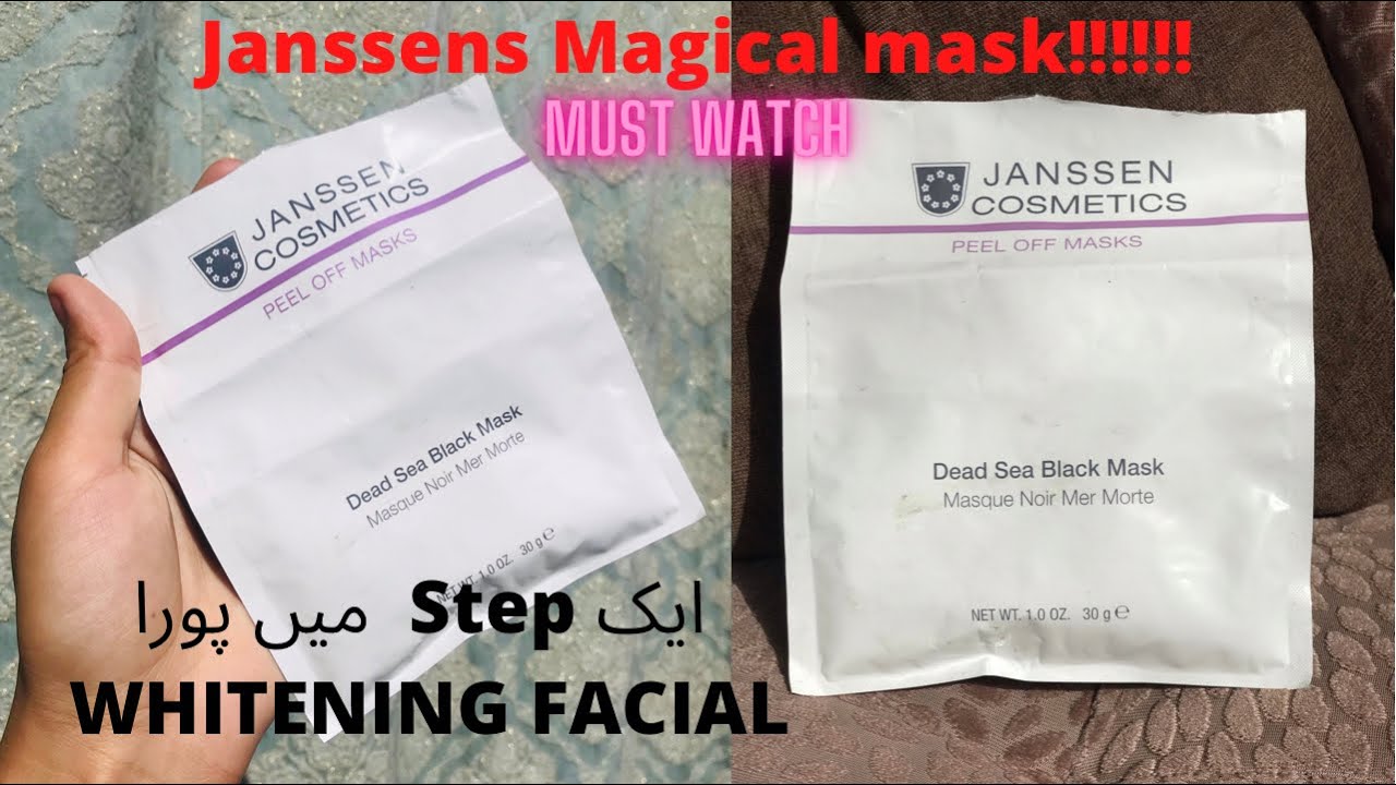 janssen dead sea peel off mask review | janssen facial at home ...