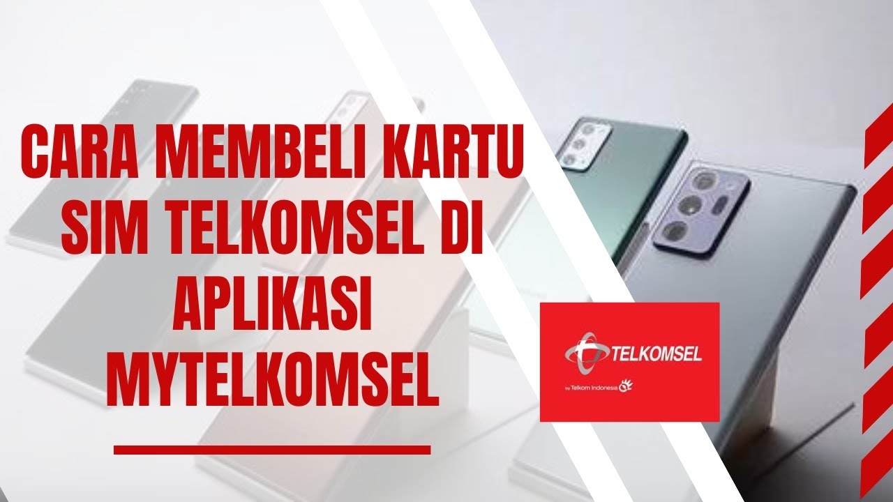 Cara Membeli Kartu Sim Telkomsel di Aplikasi MyTelkomsel / Cara Beli ...