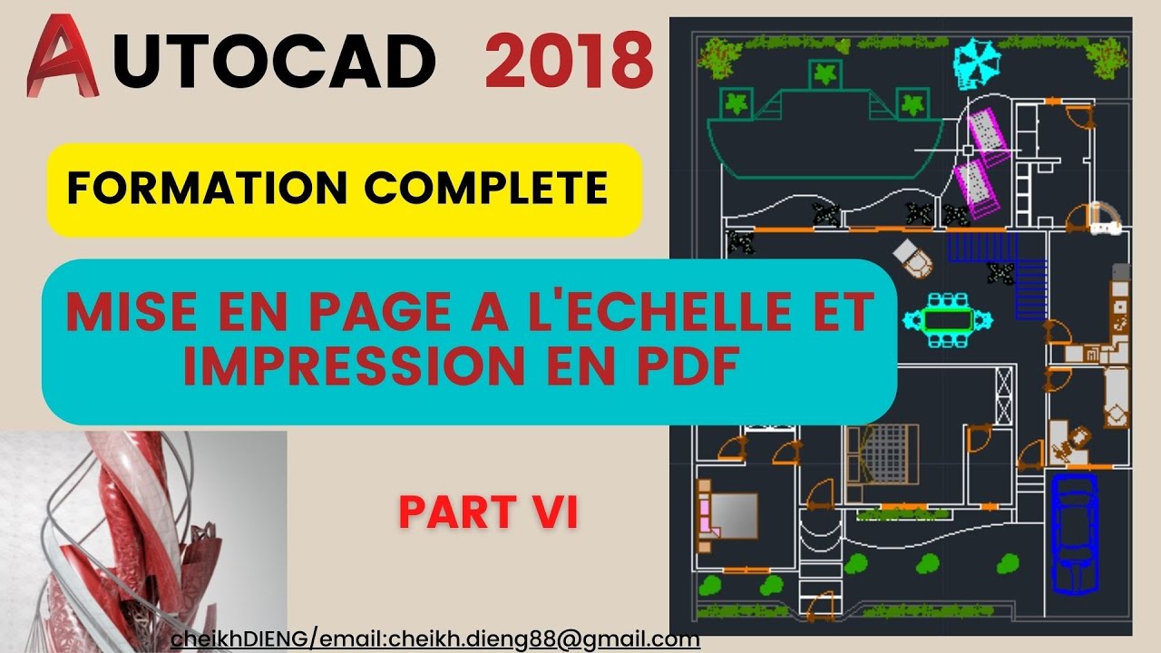 Formation COMPLETE Autocad l Mise en page et Impression à l'Echelle l ...