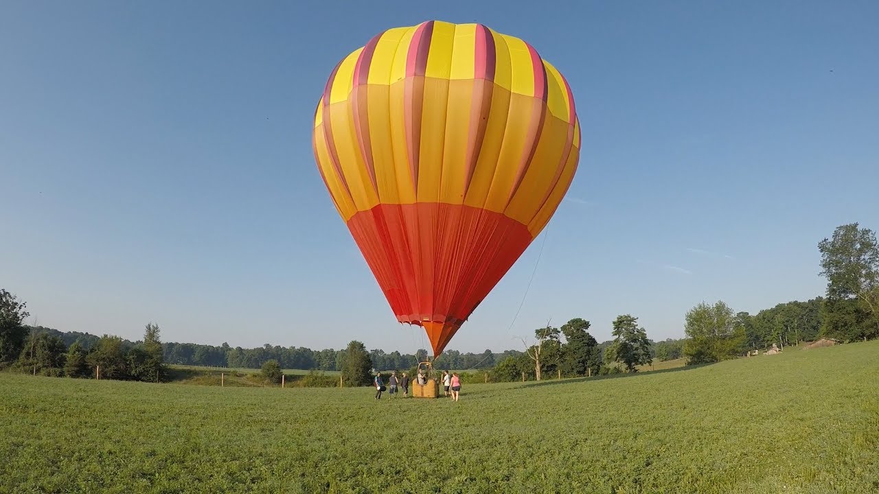 Skydiving Hot Air Balloon Jump - YouTube