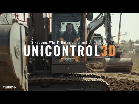 Earthworks Excellence: Discover The 3 Reasons Why P. Quinn Construction Loves Unicontrol3D - YouTube