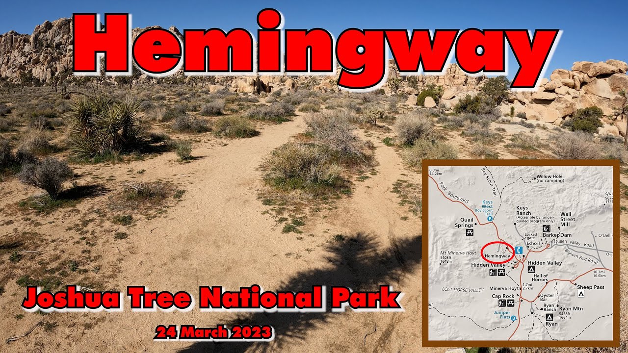 Hemingway- Joshua Tree National Park - 24 Mar 2023 - 4K - YouTube