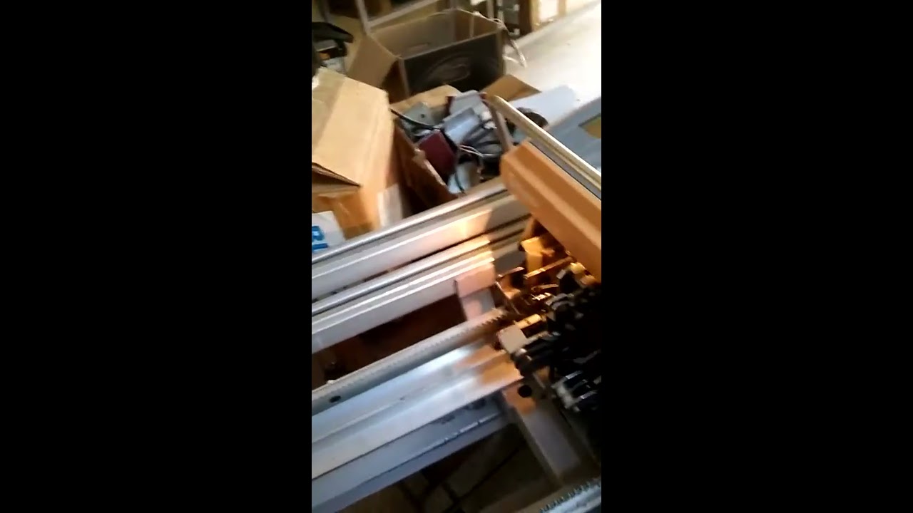 warp tying frame for staubli topmatic 20161210 140954 - YouTube