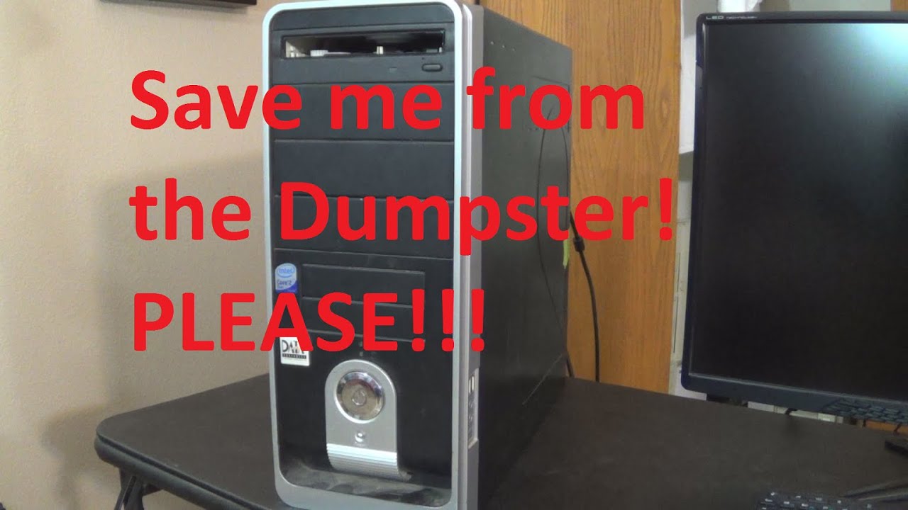 Saved from the Dumpster PC - YouTube
