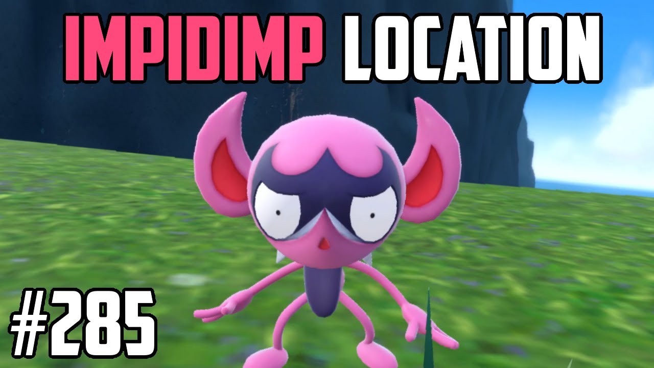 How to Catch Impidimp - Pokémon Scarlet & Violet - YouTube