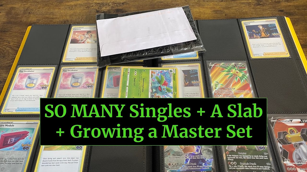 FILLING UP a Pokémon Card Binder with Singles Purchases! Long Weekend ...