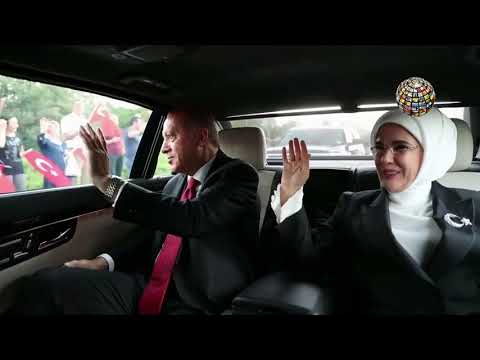 İLK DEFA YAYINLANDI! Başkan Erdoğan'ın zırhlı makam arabasının içinden görüntüler...