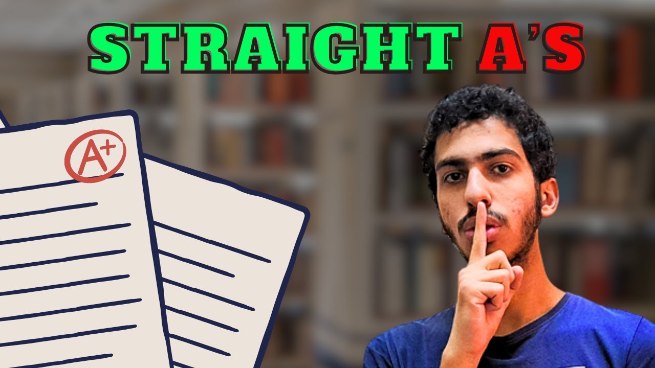My Secret To Getting Straight A's - YouTube