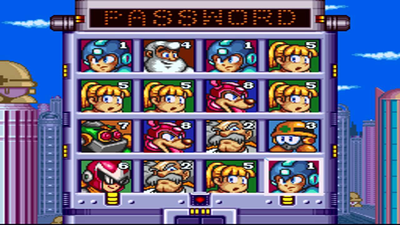 Mega Man 7 - Password Screen (Sega Genesis Remix) - YouTube