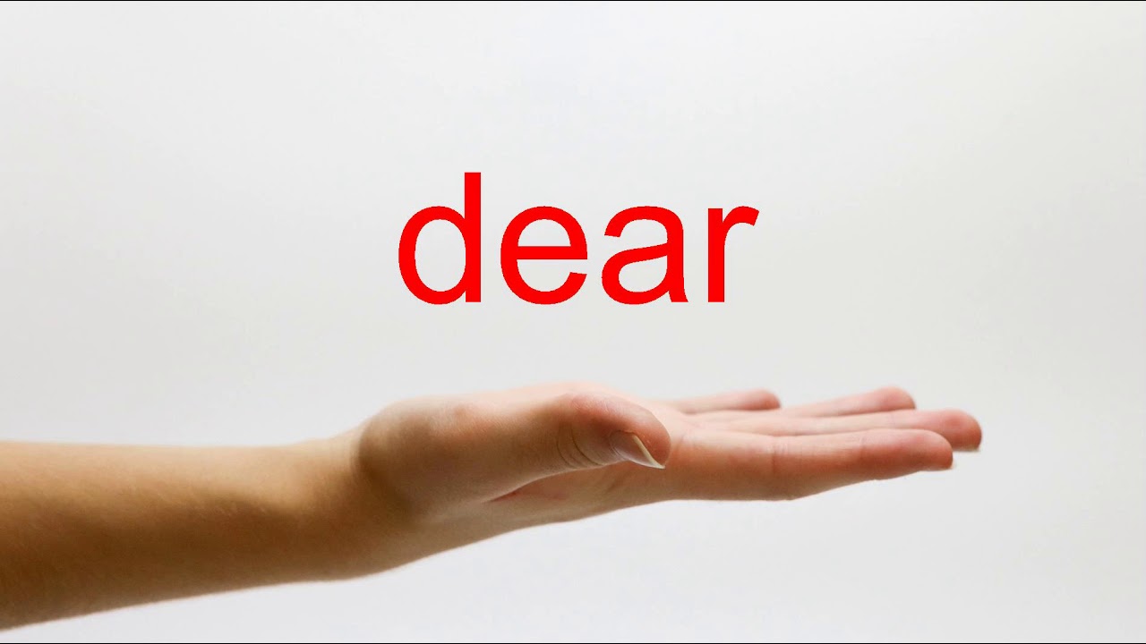 How to Pronounce dear - American English - YouTube
