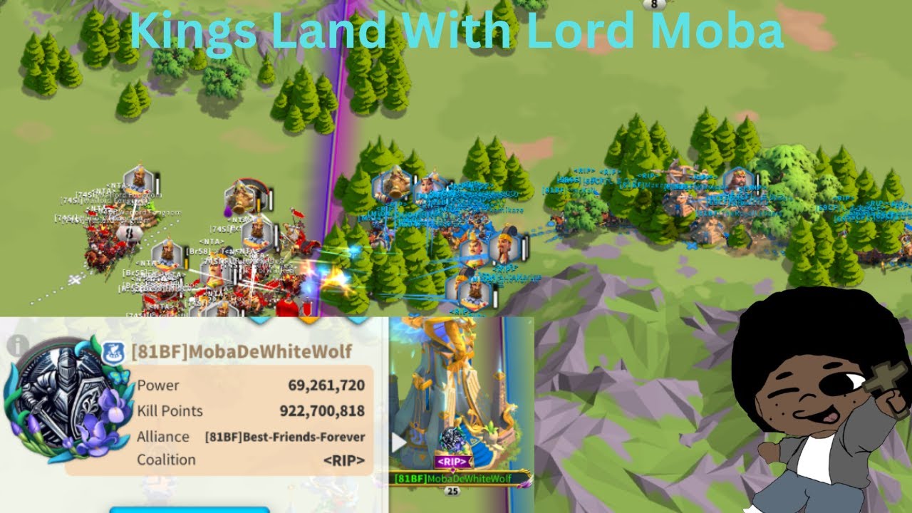 Kings Land Fight With Lord Moba (Rise Of Kingdoms) - YouTube