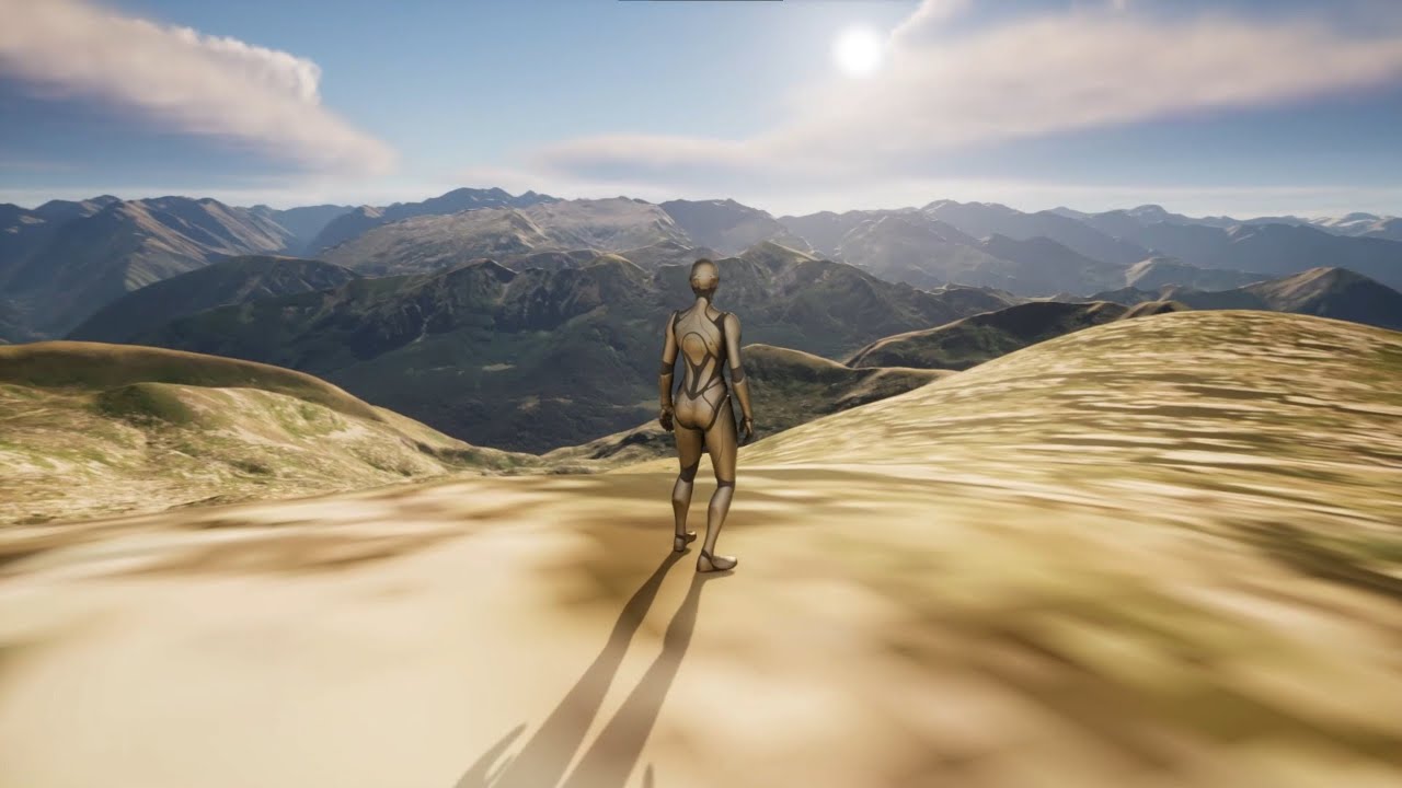 3S UE5 land tiling demo - YouTube