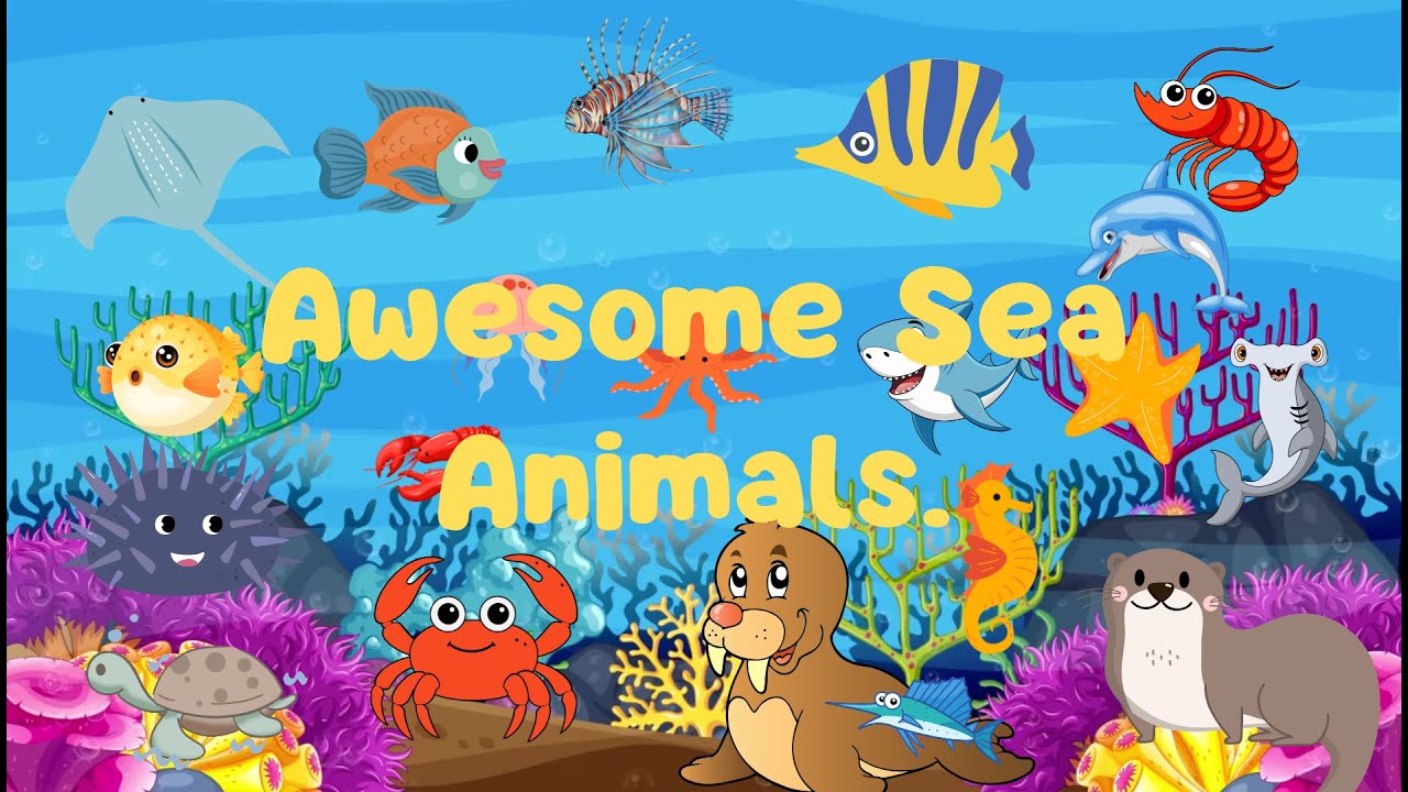 "Explore the Ocean: Fun Facts About Sea Animals for Kids!" - YouTube