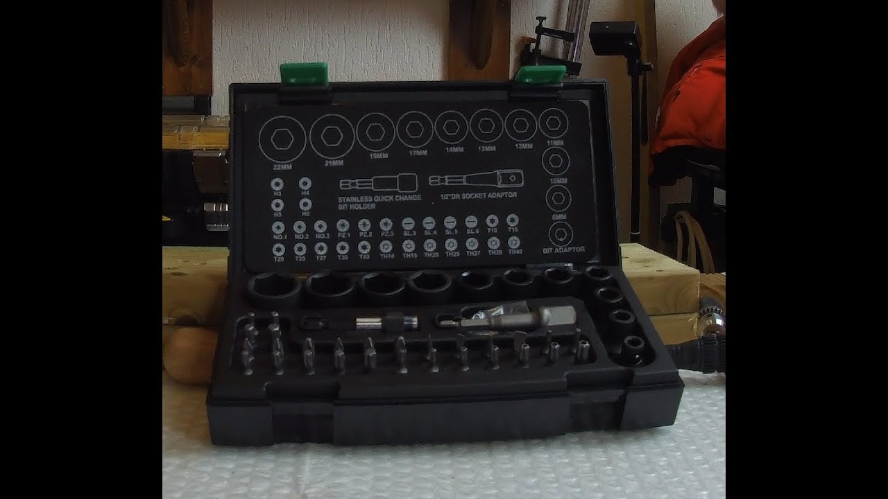 MATABO HPT HIKOKI 41 Piece Impact Socket and bit set - YouTube