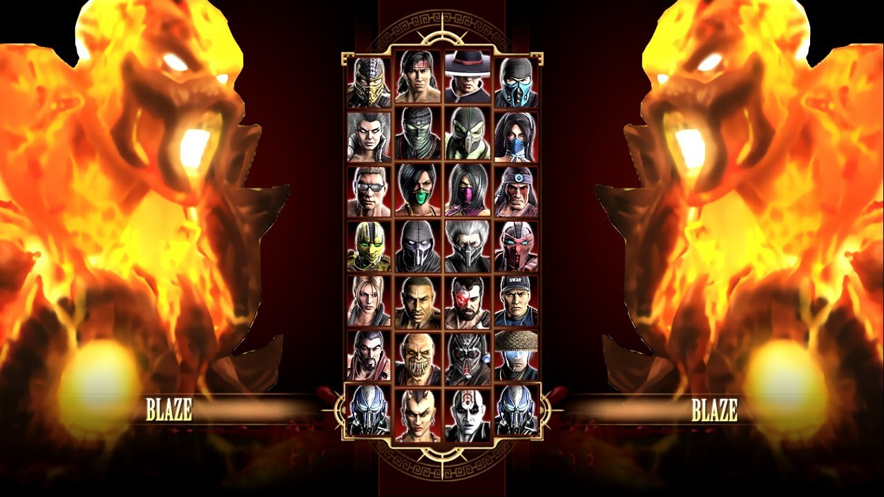 Mortal Kombat Komplete Edition - Blaze Mod Gameplay - YouTube