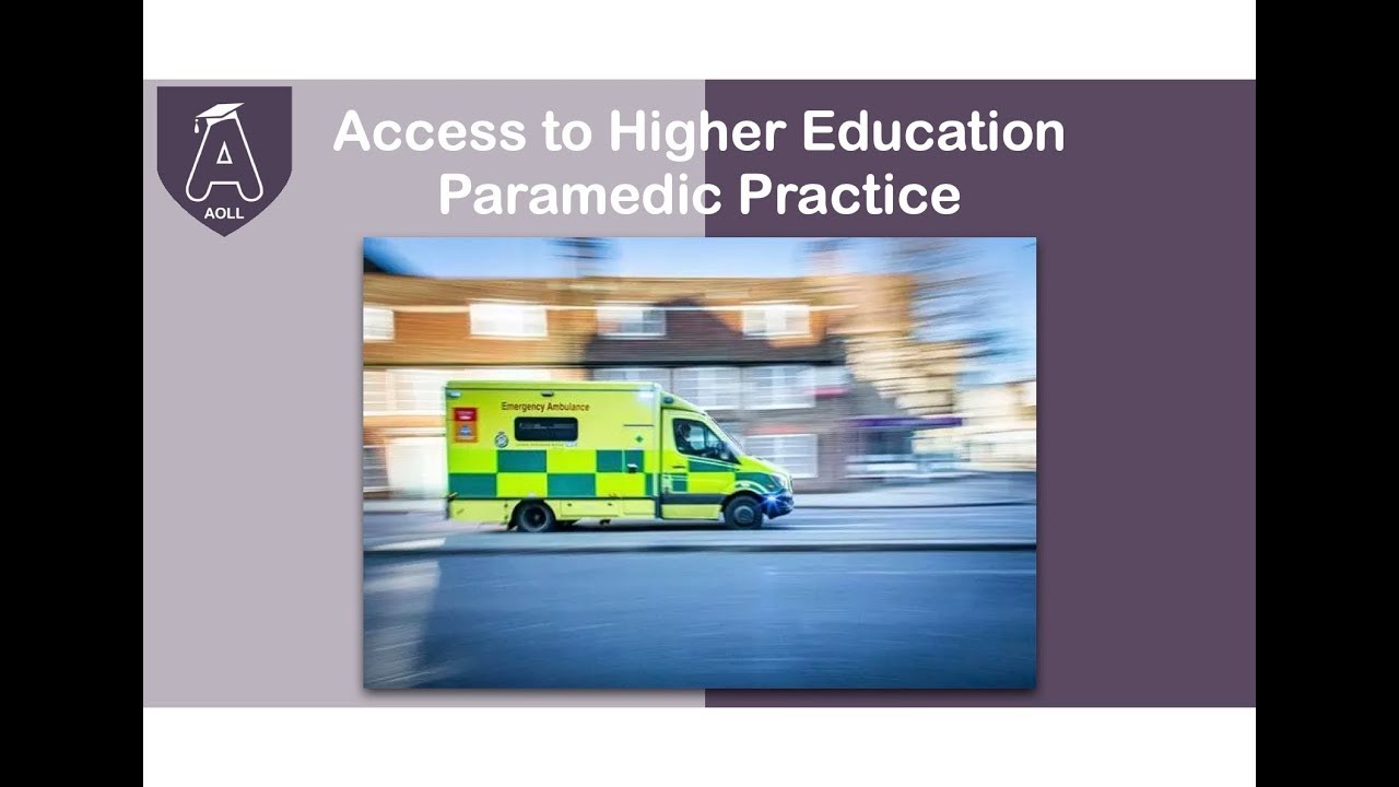 Access course - Access to Higher Education Paramedic Practice (Online ...