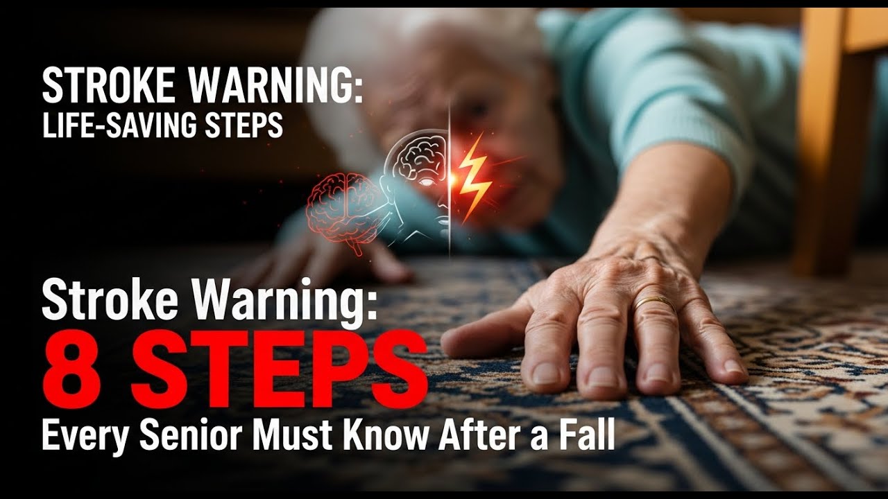 Stroke Warning: 8 Life-Saving Steps Every Senior Must Know After a Fall ...