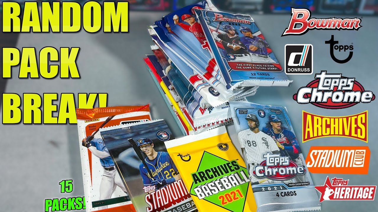 Random Baseball Pack Opening! Ep.18 Bowman, Topps Chrome, Update ...