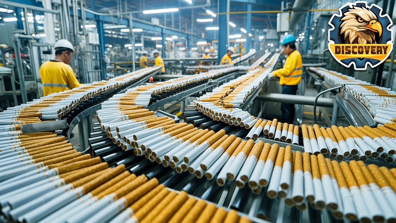 Inside the World’s Largest Cigarette Factory | Millions Made Every Hour ...