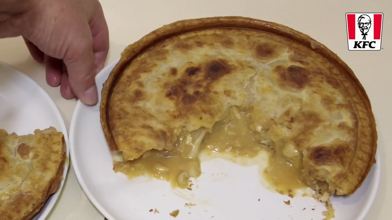 I Made A Giant KFC Zinger Pie - YouTube