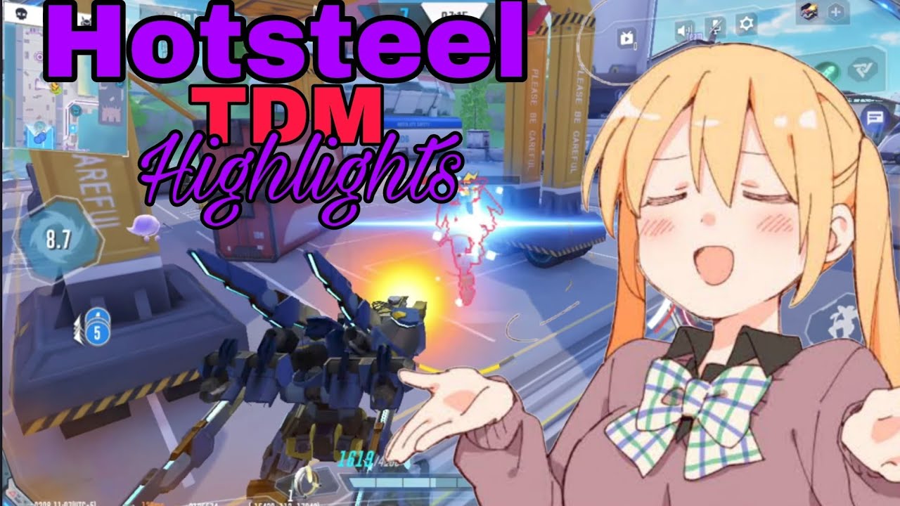 Hotsteel Buff Gameplay [ Edit ] | Super Mecha Champions - YouTube