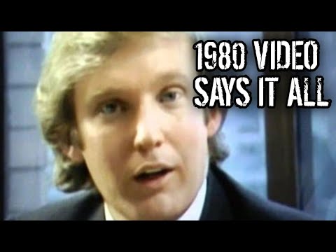 A 34 Year Old Donald Trump - YouTube