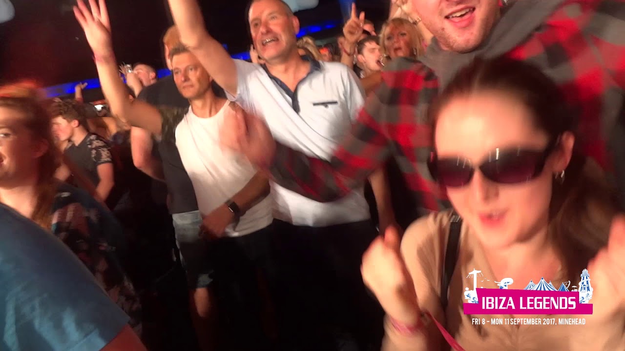 Butlins minehead ibiza legends 2017 day 3 Judge Jules Alex P DJ SASH ...