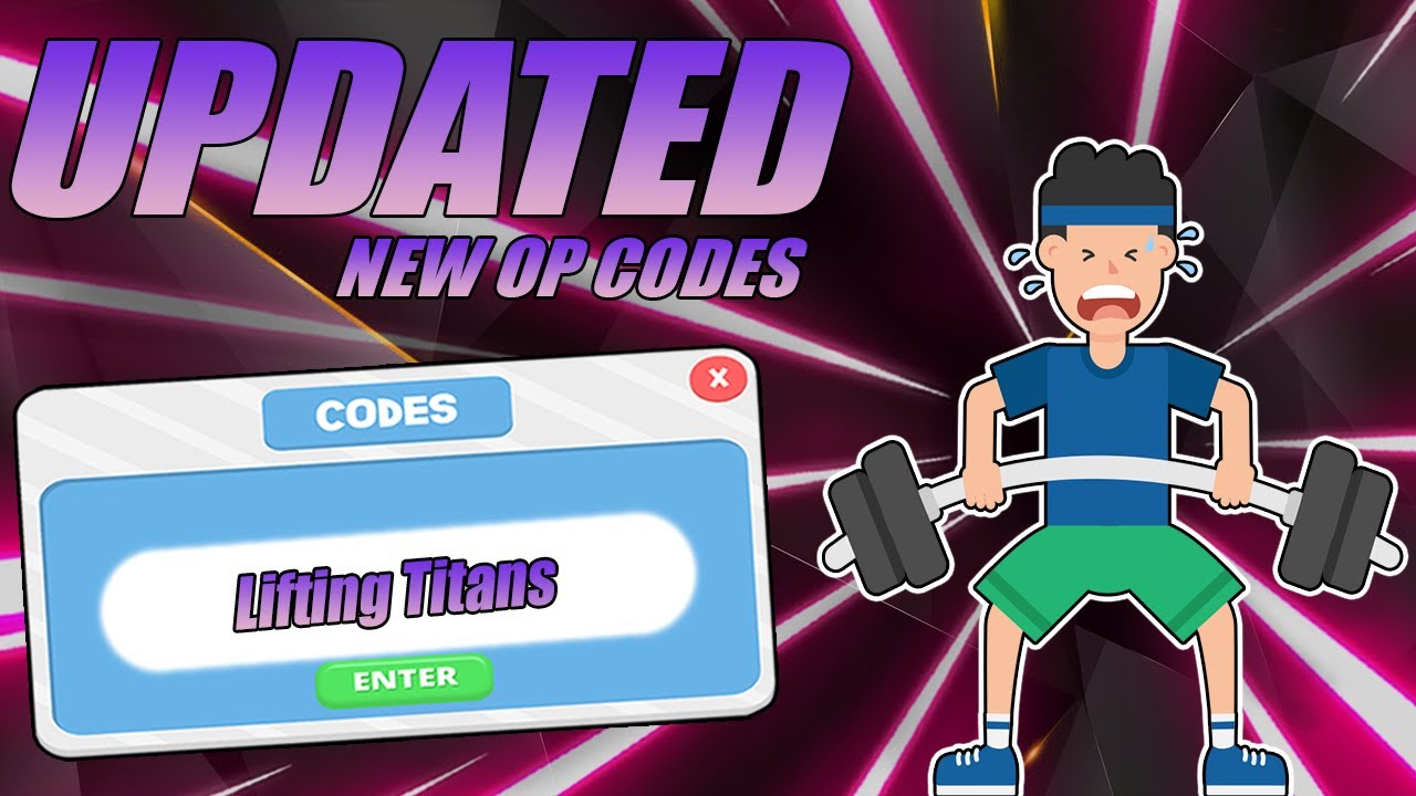 ALL *AVAIBLE* SECRET OP CODES!? Roblox Lifting Titans 2021 - YouTube