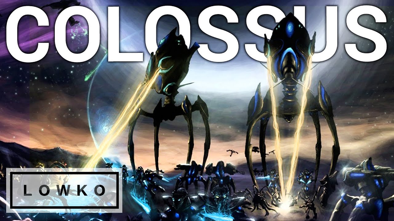 Starcraft 2 Protoss Colossus