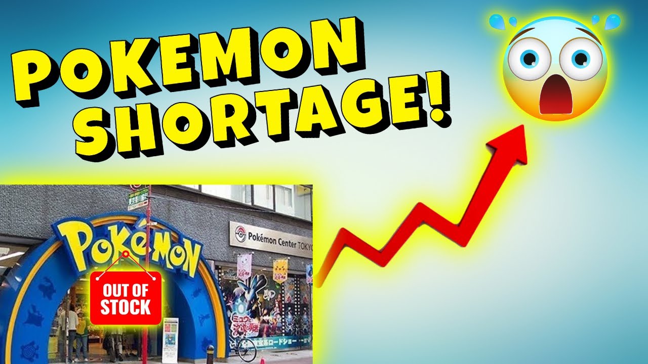 Supply Shortage AGAIN in the Pokemon Card TCG! - YouTube