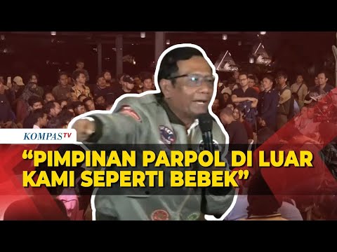 Simak Pernyataan Mahfud soal Pimpinan Parpol di Luar Kami Seperti Bebek