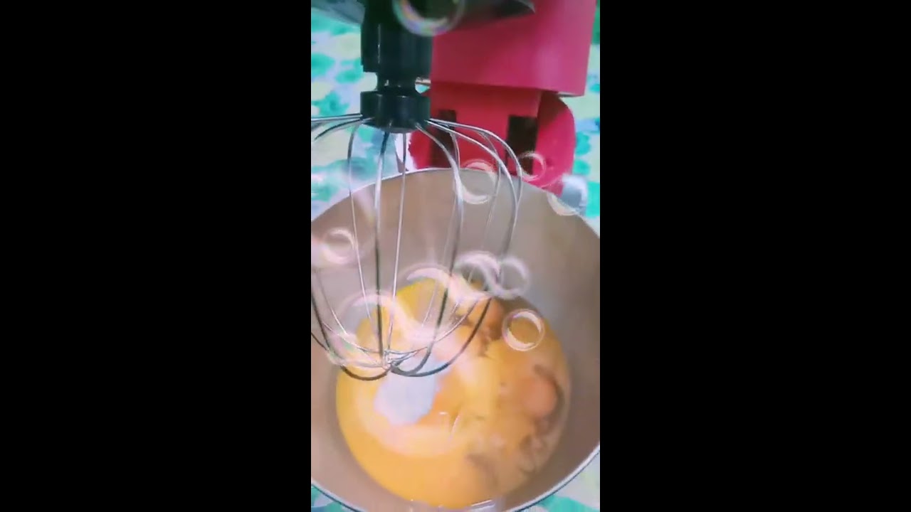 Mengadun cotton sponge cake from D'dapur saf.made with😘😘😘 - YouTube