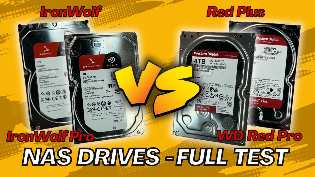 WD Red Plus and Red Pro vs Seagate IronWolf and IronWolf Pro - Full ...