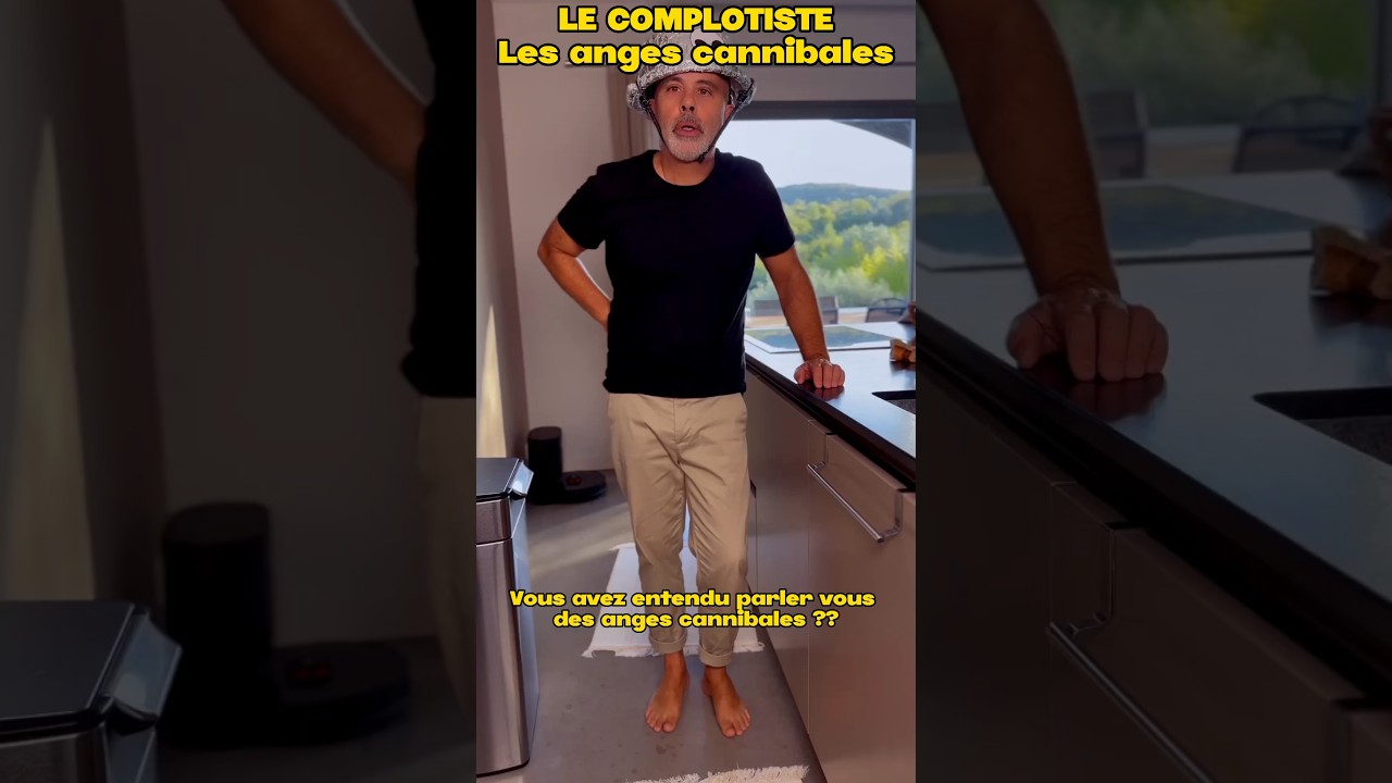 LE COMPLOTISTE les anges cannibales #drole #comique #videocomique # ...