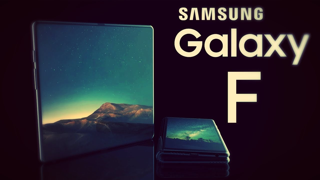 FIRST Foldable Samsung Galaxy F - NEW Stunning LOOK!!! - YouTube