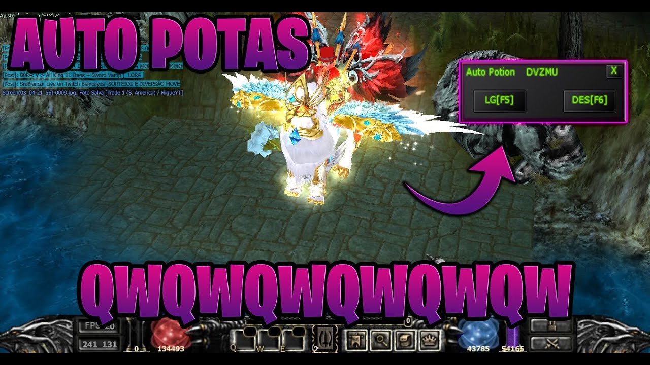 MuAwaY | AUTO POTAS GRATIS Mu Online | FACIL Y RAPIDO 2024 - YouTube