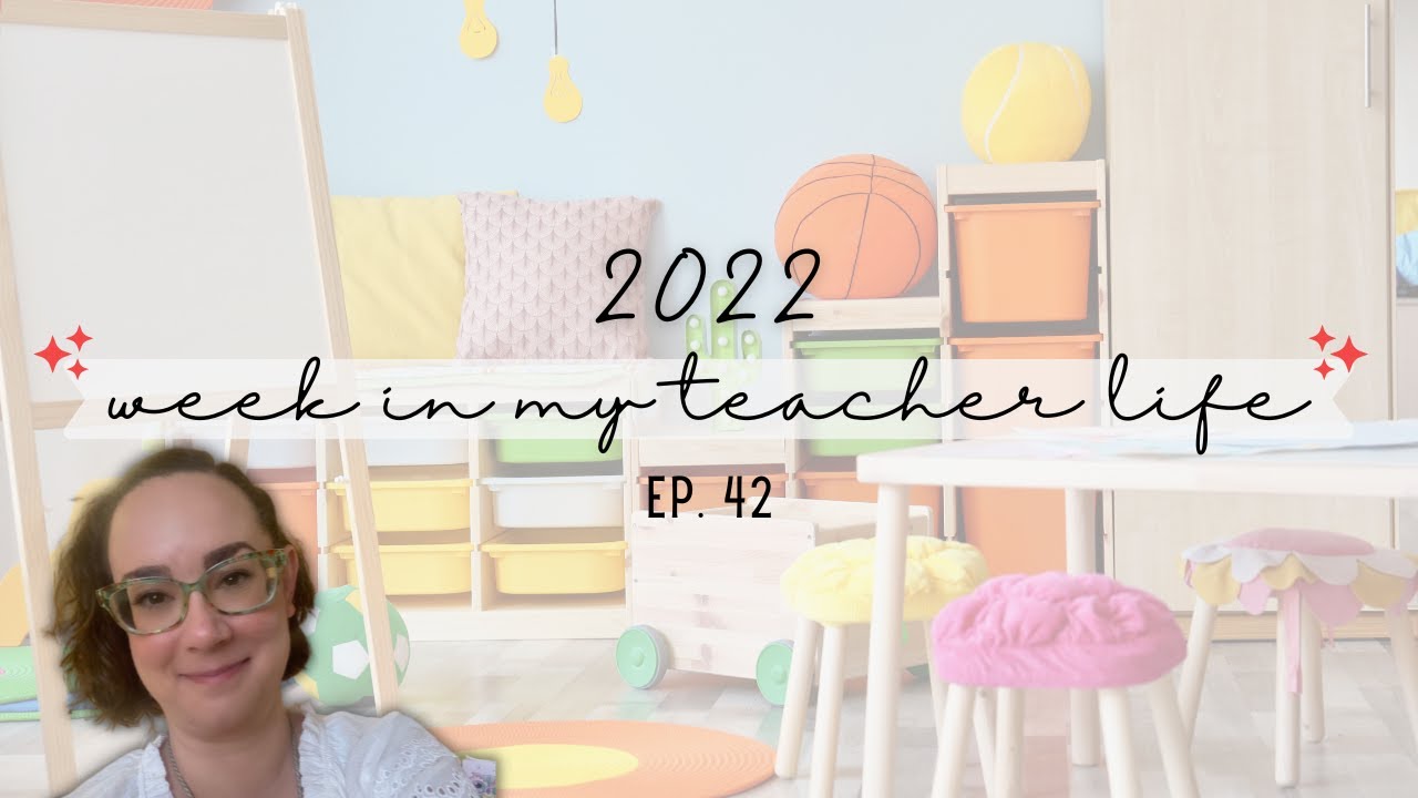 THE SECOND WEEK OF KINDERGARTEN | week in my teacher life, ep. 42 - YouTube
