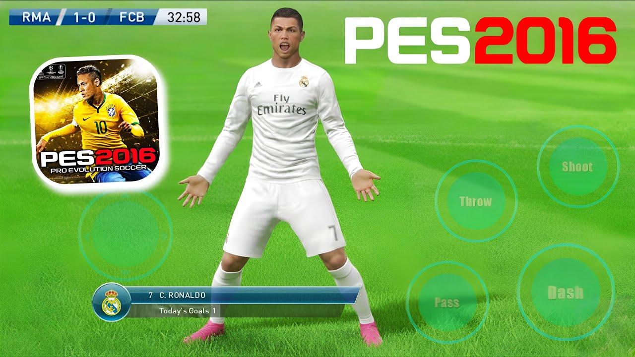 PES 16 MOBILE ( FOR ANDROID ) WINLATOR LUDASHI 2.7.2 • ANDROID PES 2016 ...