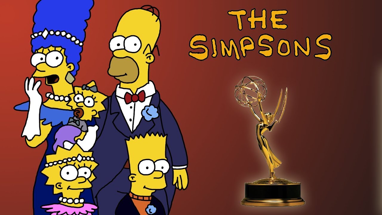 The Simpsons at The Emmys 1990 - YouTube