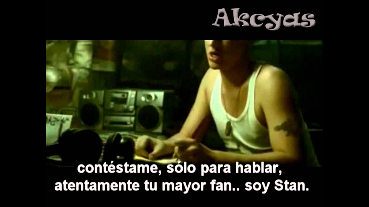 Eminem ft Dido - Stan subtitulada al español - YouTube