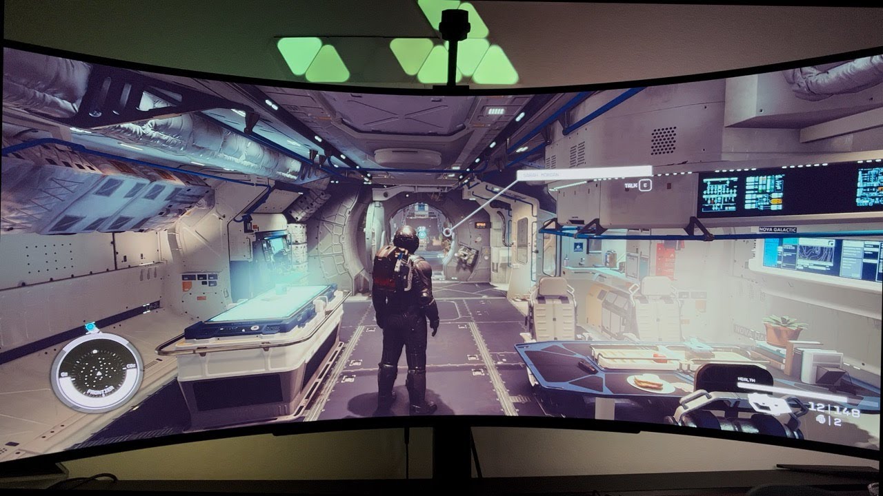 Space looks so COOL in Starfield, especially on a LG 45GR95QE! 45" LG ...