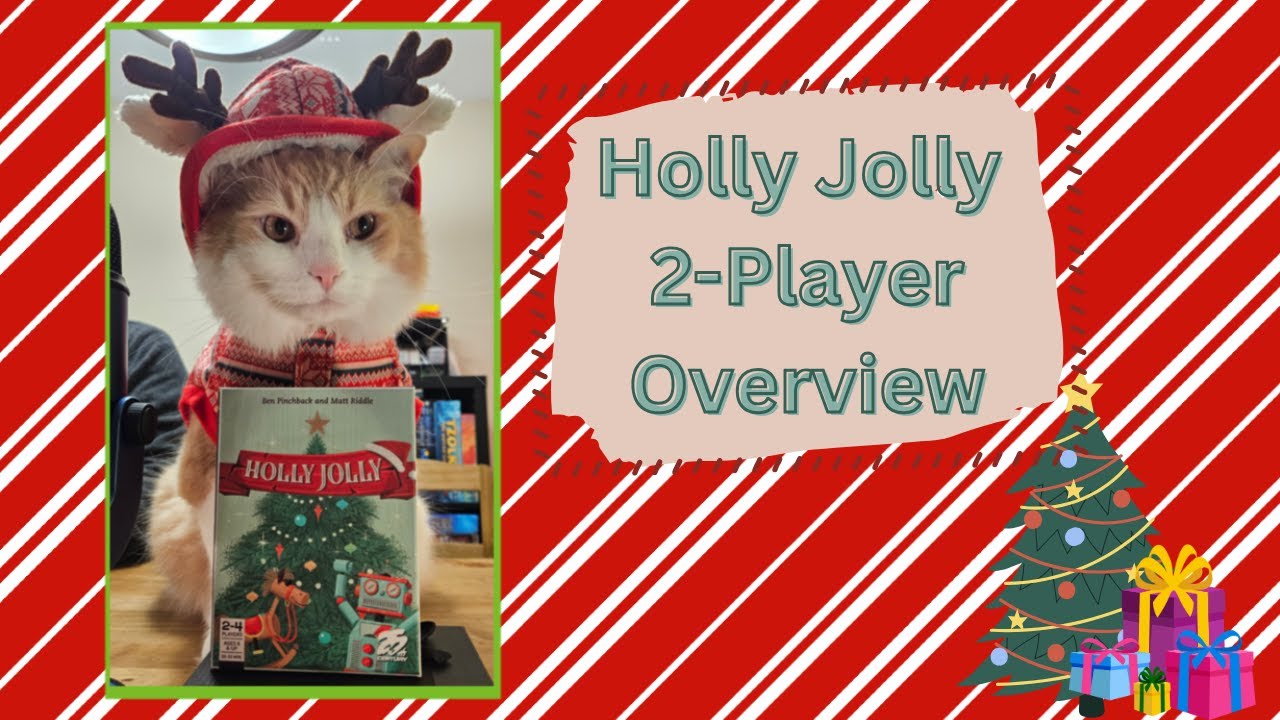 Holly Jolly Card Game | 2-Player Overview | Dice Jesters - YouTube