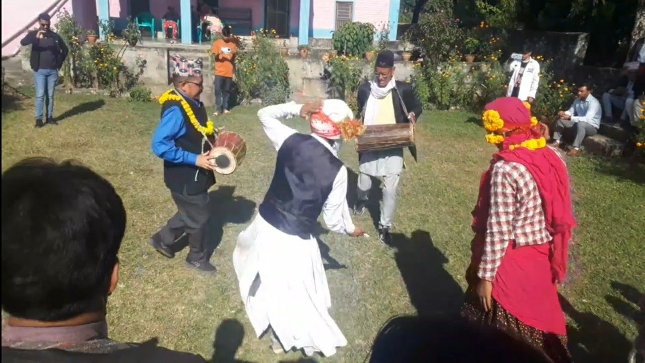 Dang ghorai 4 laxmipur bhailo 2079 | nepali Traditional dance - YouTube