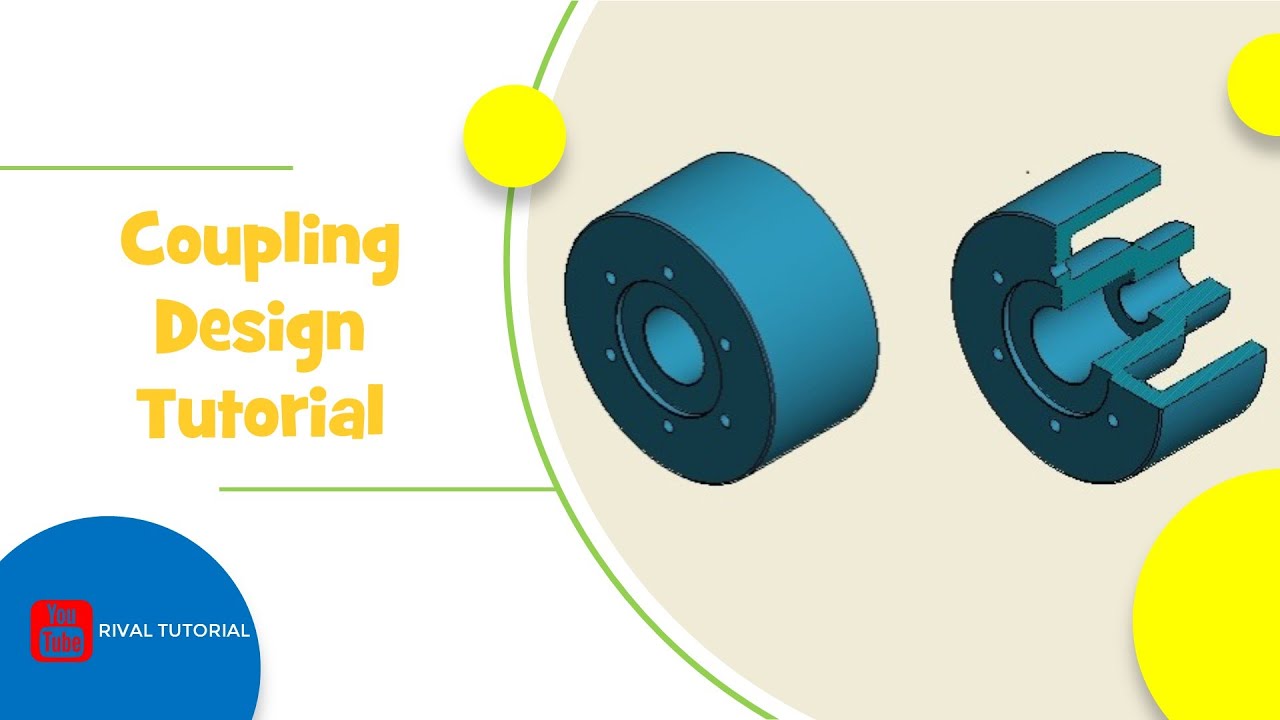 3D Coupling | Autodesk inventor - YouTube