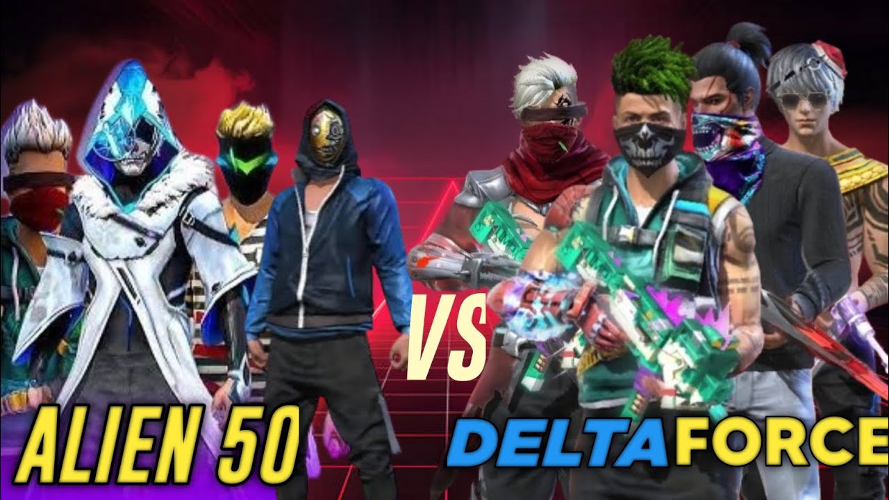 ALIEN 50 গিল্ড 4 VS 4 DELTA FORCE কাস্টম 😍 Tik Tok এর লিজেন্ডারি গিল্ড ...