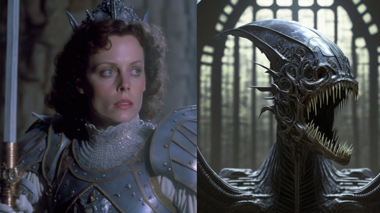 'Alien' as an 80s dark medieval fantasy | by Midjourney AI - YouTube