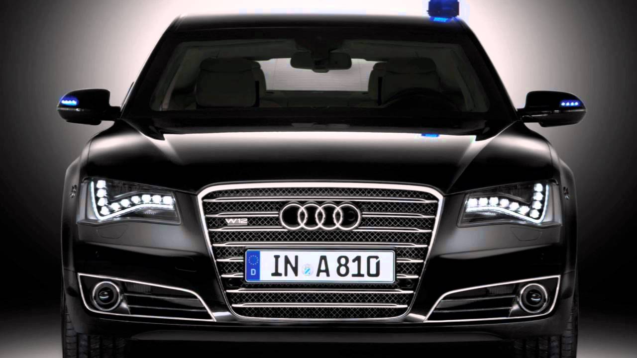 Audi Unveils the Armored 2011 A8 L Security Bullet Proof - YouTube