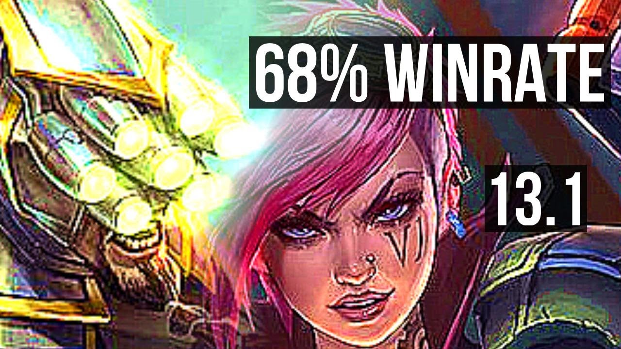 MASTER YI vs VI (JNG) | Rank 1 Yi, 68% winrate, 7/1/3, Godlike | EUW ...